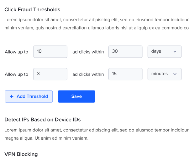 Features | Click Fraud Protection from Fraud Blocker