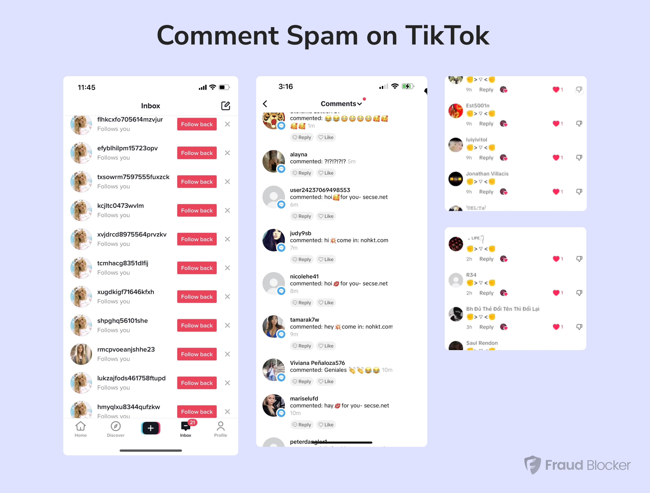 TikTok Spam Bots 🤖: Here's How to Block Comment Spam & Bots