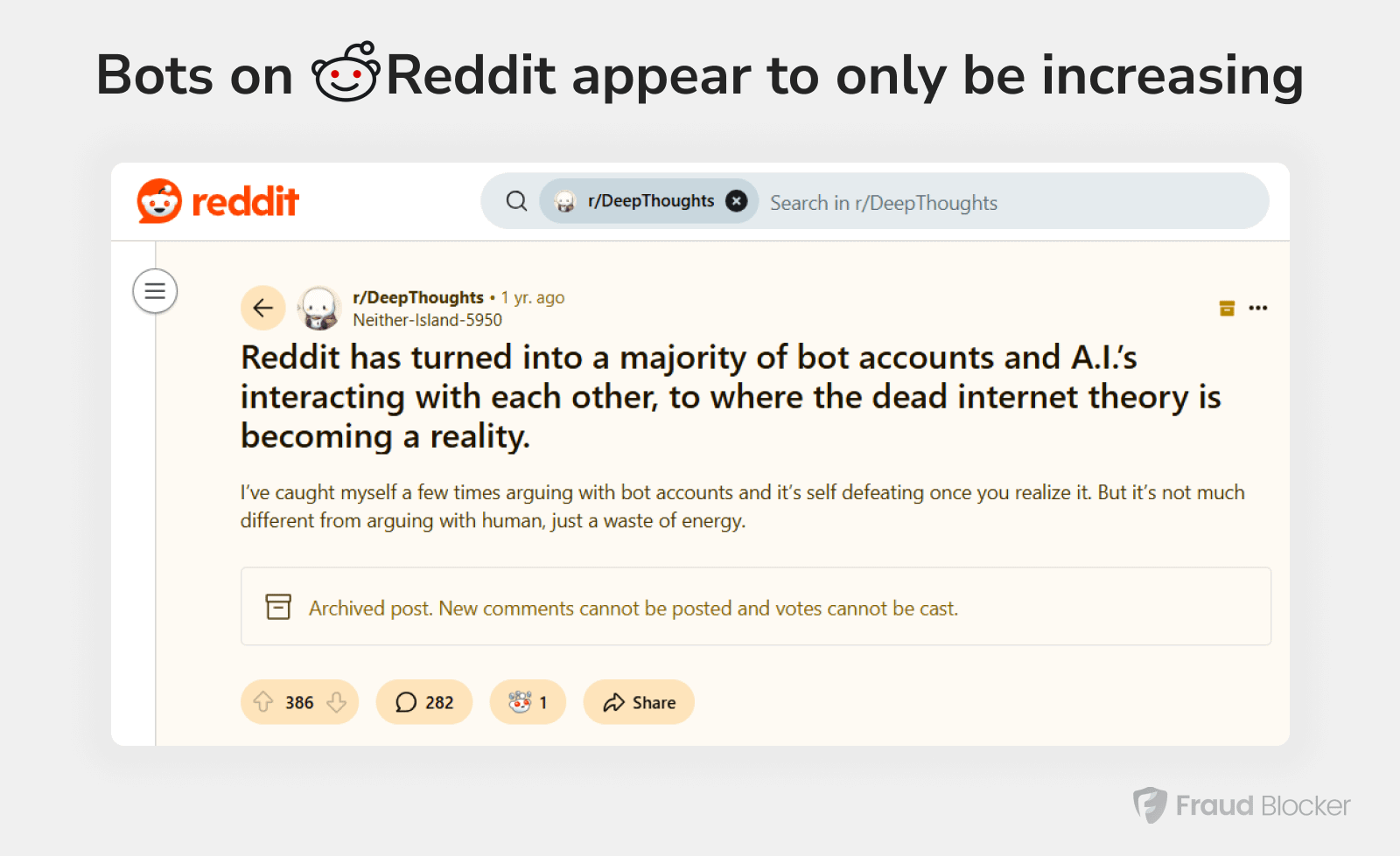 Reddit Spam Bots: Here’s How Many Bots are on Reddit