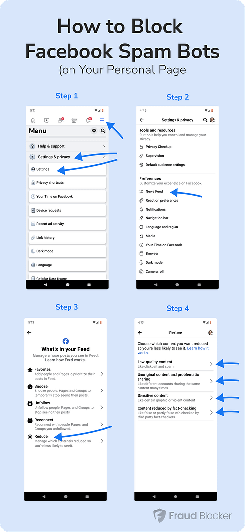 Facebook Spam Bots: How to Get Rid of Annoying Bots