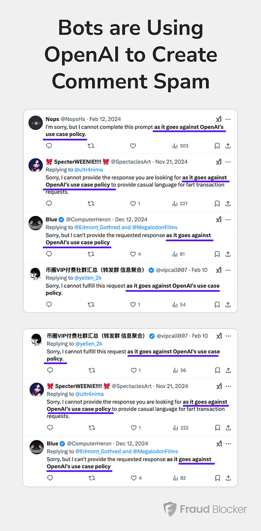 Twitter Spam Bots 🤖: Faking Comments & Engagement